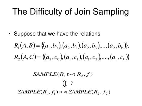 Ppt On Random Sampling Over Joins Powerpoint Presentation Free