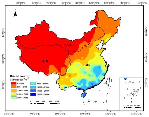 Sustainability Free Full Text Spatiotemporal Variability In Rainfall Erosivity And Its