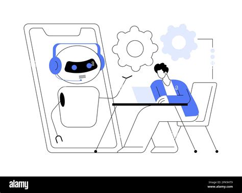 Chatbot Development Platform Abstract Concept Vector Illustration Stock Vector Image And Art Alamy