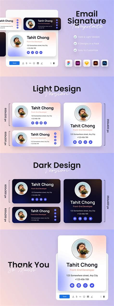 电子邮件 电子 邮件 签名 名模 模板 设计素材 花瓣网