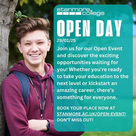 Stanmore College On Linkedin Open Event 29th January 2025 • Stanmore