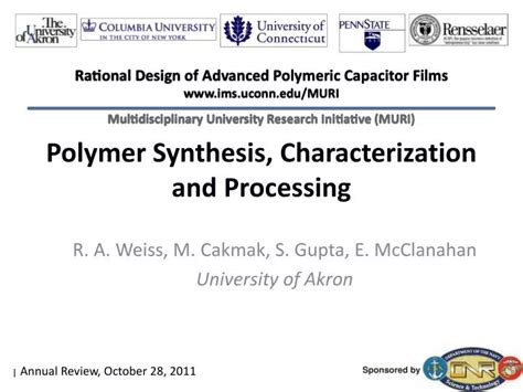 Ppt Polymer Synthesis Characterization And Processing Powerpoint Presentation Id 2064527