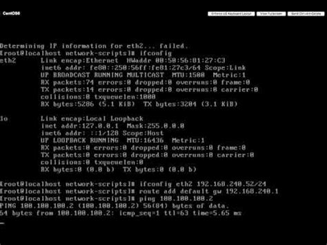 VMWare Device Eth0 Does Not Seem To Be Present YouTube