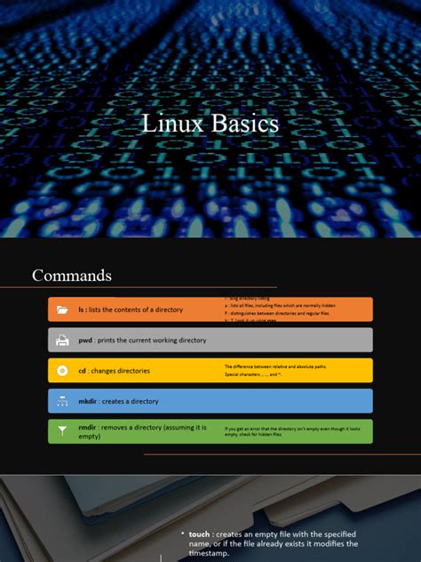 Linux Basics Pdf