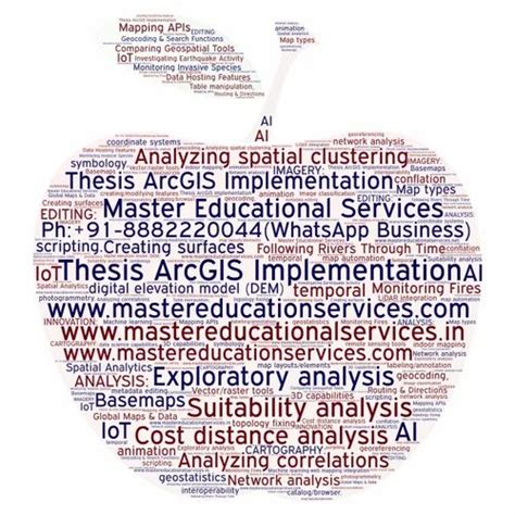 Thesis Arcgis Implementation Services At ₹ 1word In New Delhi Id