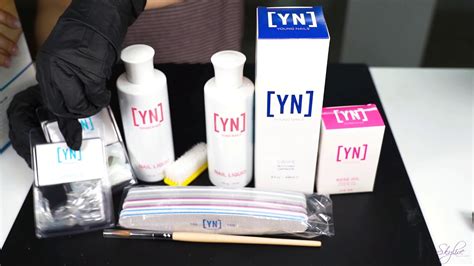 Young Nails Pro Acrylic Kit Core Unboxing Youtube