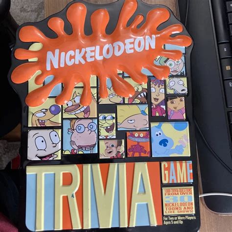 Nickelodeon Trivia Board Game 2002 Collectable Tin Box Complete £1136