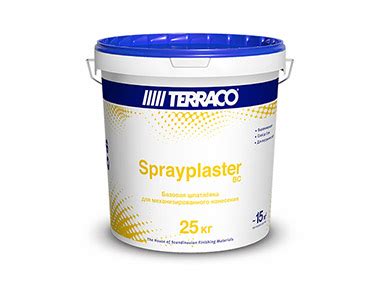 Sprayplaster BC - Terraco Group