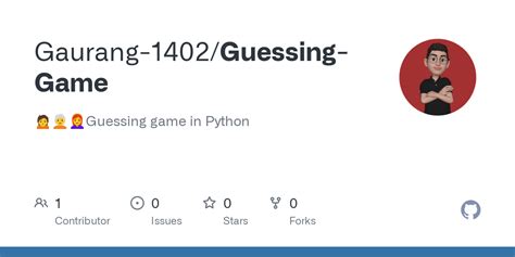 GitHub Gaurang Guessing Game Guessing Game In Python