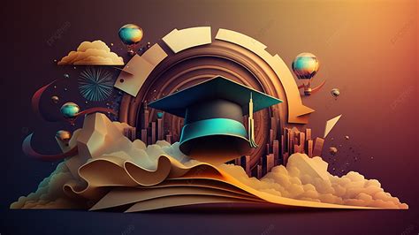 Graduation Background Ceremony Graduation Dress Background