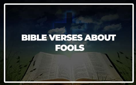 35 Bible Verses About Fools Bible Repository