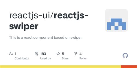 Github Reactjs Uireactjs Swiper This Is A React Component Based On