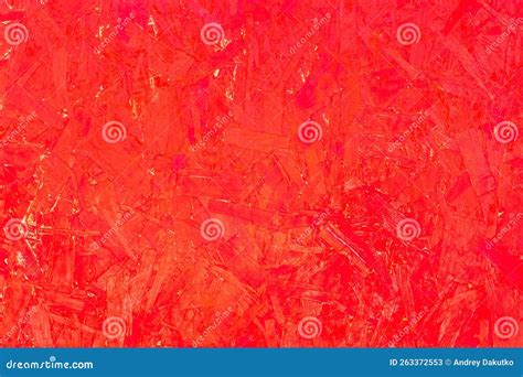 Red Paint Pressed Wood Texture Chipboard Surface Pattern Background Osb Particleboard Stock
