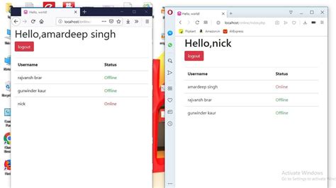 How Can I Show User Status Online Or Offline Using Php MySQL And Jquery Ajax In Hindi YouTube