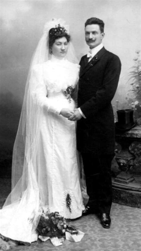 Années 1900 Vieilles Photos De Mariage Mariages Vintage Photo Mariage