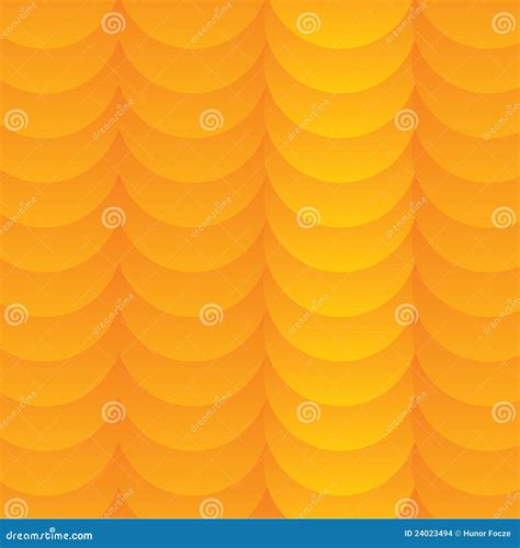 Abstract Vector Orange Wave Background Stock Vector Illustration Of