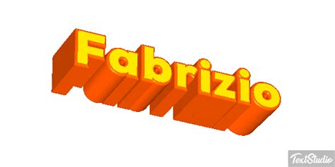 Fabrizio Nombre Diseños De Logotipos  Animados