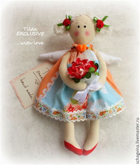 Ангел с букетом в интернет магазине на Ярмарке Мастеров Санкт Петербург доставка по России