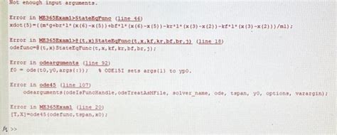 Solved Clc Clear Close All XDefine The System Parameters Chegg Com
