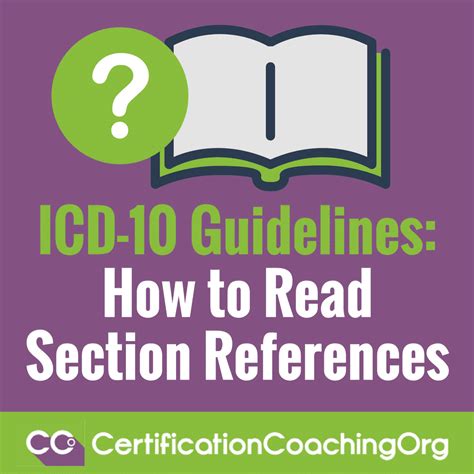 Icd 10 Guidelines How To Read Section References