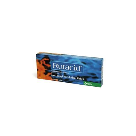KRKA Rutacid, 20 таблети