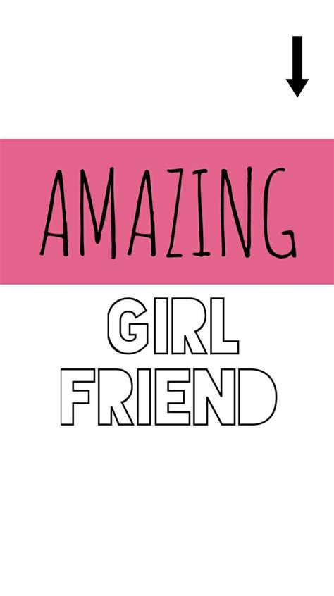 Frasesporpinku Amazing Girlfriend