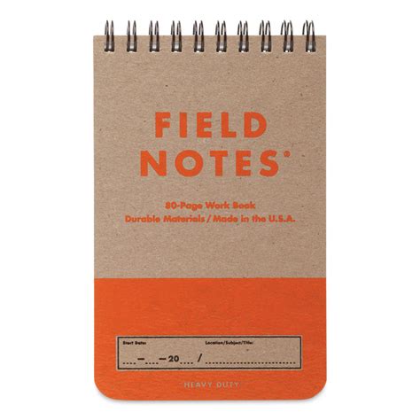 Field Notes Heavy Duty 2 Pack Spiral Notebooks Blick Art Materials