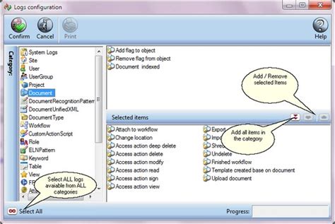Logs Configuration