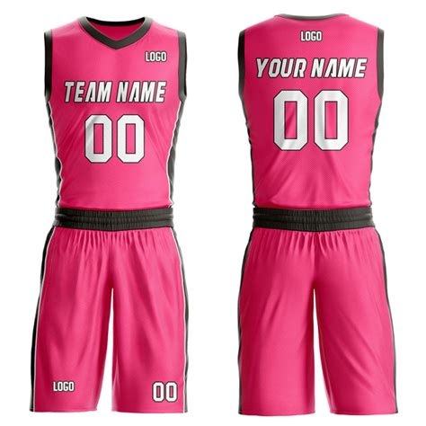 China 2019 Custom Pink Color Basketball Sportswear Basketball Apparel