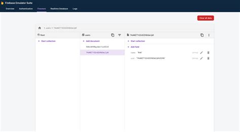 No Collectiondocs Visible In Firestore Emulator But Data Exists · Issue 482 · Firebase