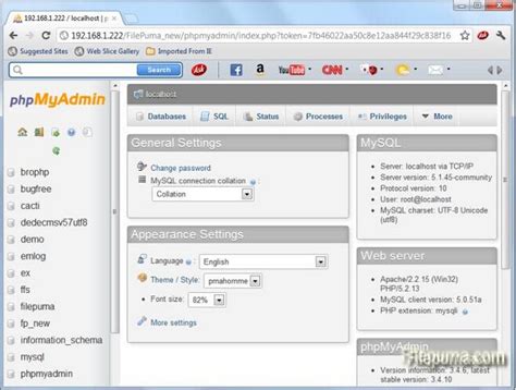 How To Reset A Password Of Phpmyadmin Filepuma Reviews