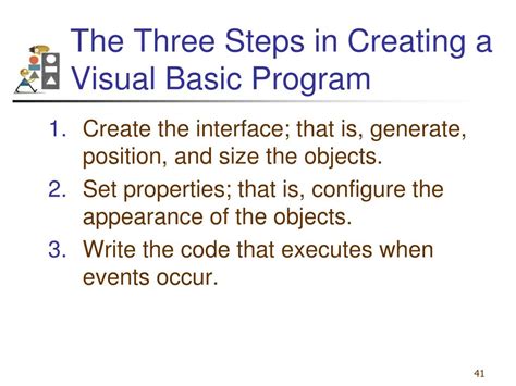Ppt Chapter 2 Visual Basic Controls And Events Powerpoint