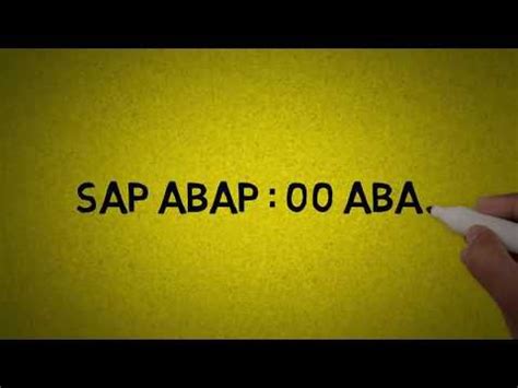 SAP ABAP OO ABAP Final Class Final Method2019 SAP ABAP YouTube Final Class Sap Method