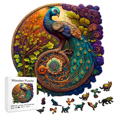 Wooden Jigsaw Puzzles Wooden Puzzle Adult Unique S Grandado