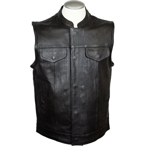 Mens Vests Boutique Of Leathersopen Road