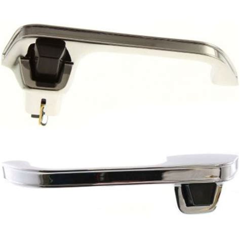 Chrome Outer Outside Exterior Door Handle Pair Set For Gm For Pickup