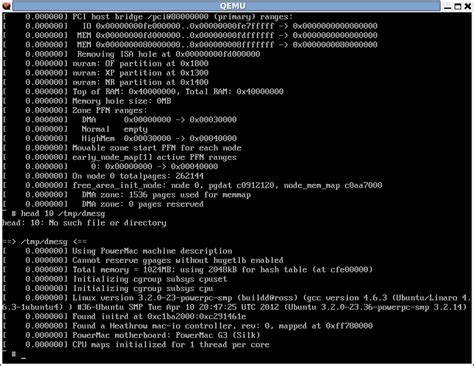 Booting A Ppc Linux Kernel In Qemu Stack Overflow
