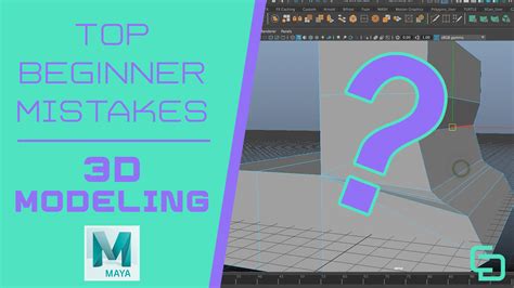 top 3d modeling beginner mistakes digital creator school
