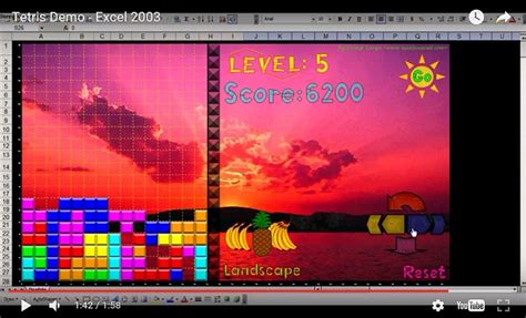 Excel Tetris Excel Unusual