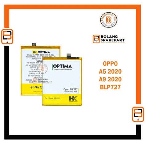 Jual Baterai Batre Oppo A A Blp Hk Optima Double Ic Shopee Indonesia