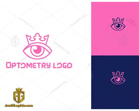 لوگو لاکچری مرکز بینایی سنجی صورتی