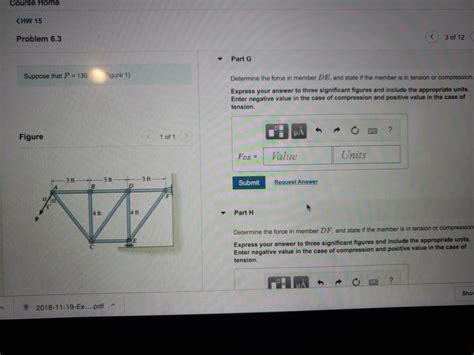 Solved Khw 15 Problem 63 く 3of12 Part A Suppose That P 130