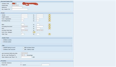 Mr11 No Data Selected Check Selection Parameter Sap Community