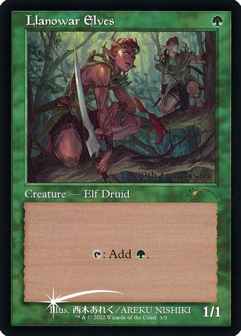 Llanowar Elves · Dominaria United Promos Pdmu 1★ · Scryfall Magic