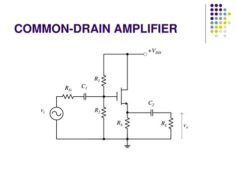 why is it called common drain amplifier