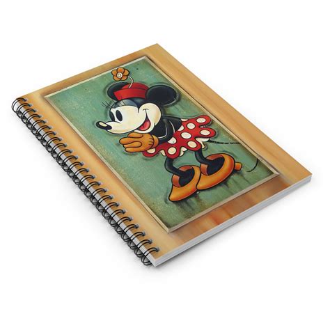 Minnie Mouse Notebook A Disney Lovers Must Have Etsy