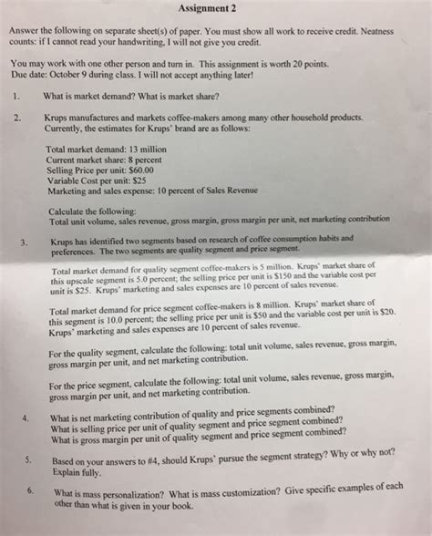 solved assignment 2 answer the following on separate