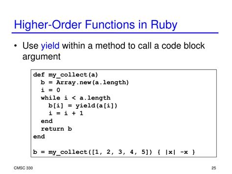 Ppt Cmsc 330 Organization Of Programming Languages Powerpoint Presentation Id2851172