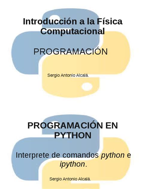 12 Python Interprete De Comandos Pdf Python Lenguaje De