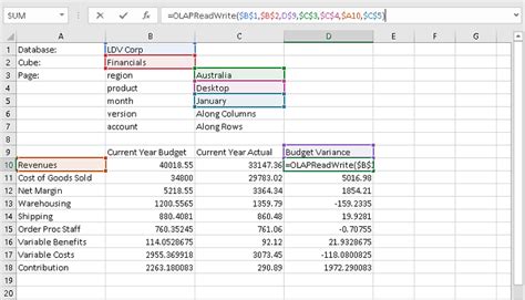 Excel Functions List